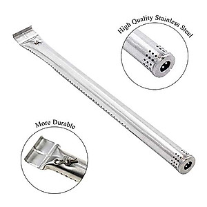 Votenli S9332A(4-Pack) S1473A(4-Pack) 16" Heat Tent and Burner for Charbroil 463243911, 463244011, 463246909, 463246910, 463247109, 463247209, 463247310, 463247412, 463247512, 463250212 Gas Grill