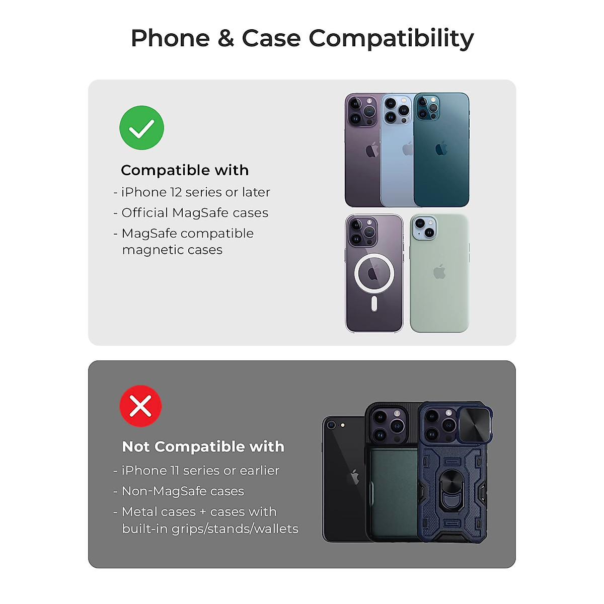 iOttie Velox Pro MagSafe Compatible Dash & Windshield Car Mount with Wireless Charging & CryoFlow™ Cooling System. Compatible with MagSafe iPhones Including iPhone 12/13/14/15 (Car Charger Included)