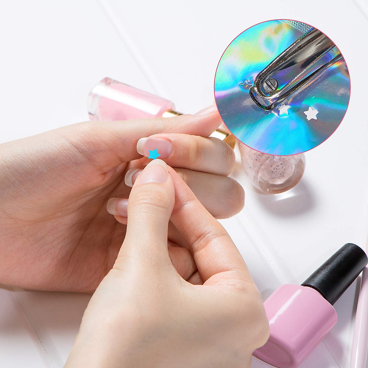 3 Pieces Handheld Hole Paper Punch Metal Single Hole Paper Punch Punchers with Soft Grip and 0.25 Inch Circle 0.2 Inch Star 0.22 Inch Heart Holes for DIY Craft Tags Clothing Ticket Scrapbook Tool