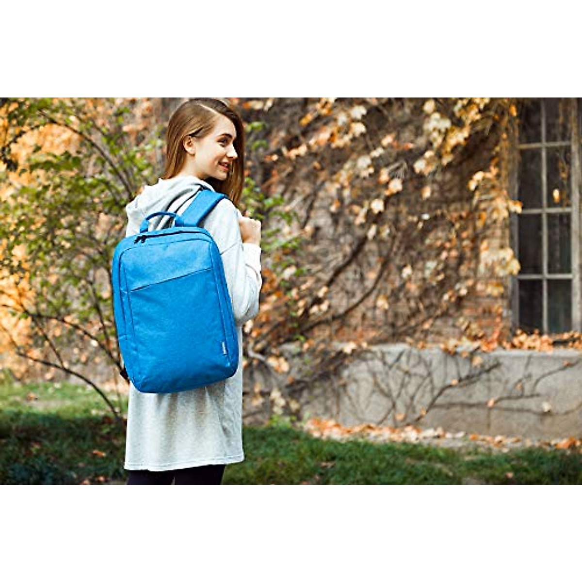 Lenovo Casual Laptop Backpack B210 - 15.6 inch - Padded Laptop/Tablet Compartment - Durable and Water-Repellent Fabric - Lightweight - Blue