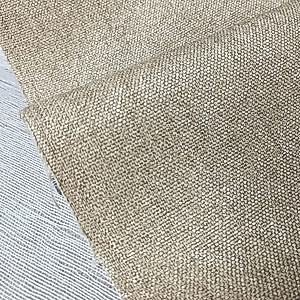 11OZ Polyester Blend Upholstery Sewing Fabric by The Yard Width 57 Inches Khaki
