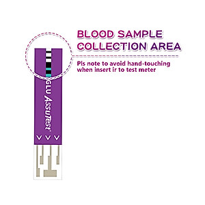 AssuTest® Blood Glucose Pet Health Monitoring Test Strips – Home Veterinary Care for Accurate Measurements – Manage Your Pet's Diabetes in an Affordable and Convenient Way - 25 Pcs/Box with 25 Lancets