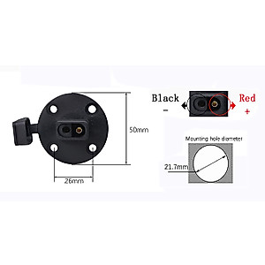 CERRXIAN 30CM 12AWG SAE Socket Solar Weatherproof Sidewall Port DIY Cord, SAE Quick Disconnect Wire Harness Panel Mount Power Cable with Cap for Motorcycle, Car, Generator