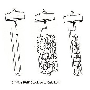 Pack of 2, Top Loader Bait Station for Mice & Rats
