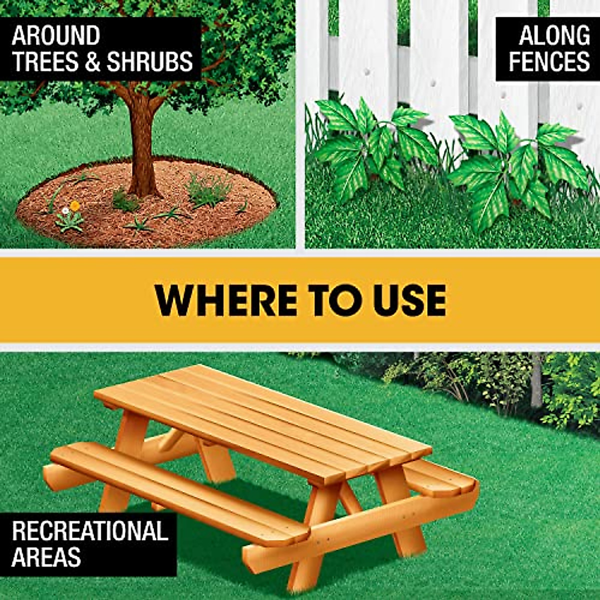 Roundup Ready-To-Use Poison Ivy Plus Tough Brush Killer, for Weeds, Grass, Stumps and Vines, Trigger Sprayer, 24 oz.