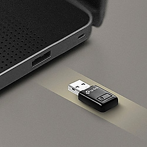 TP-Link TL-WN823N N300 Mini USB Wireless WiFi network Adapter for pc, Ideal for Raspberry Pi,Black
