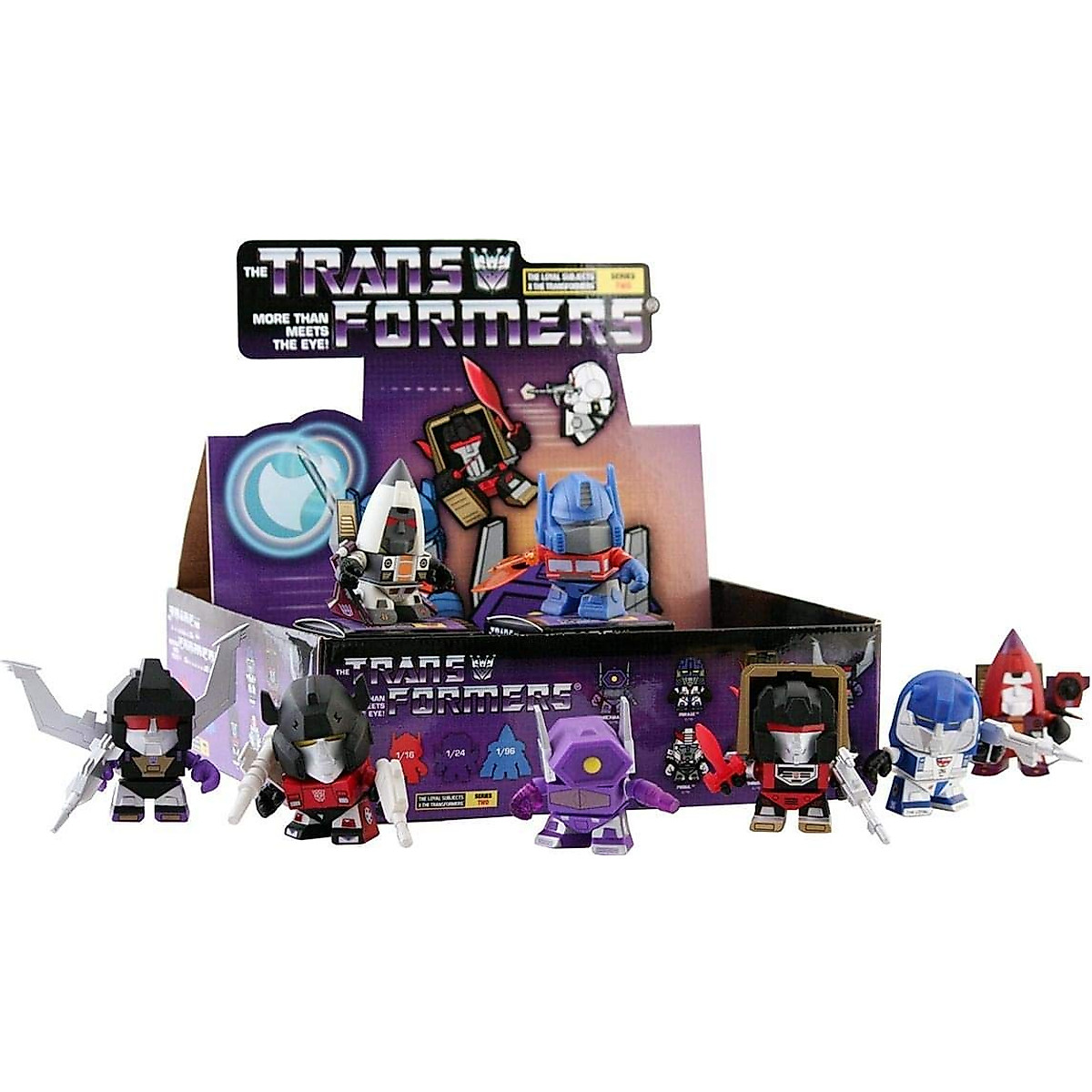 Transformers Blind Box 3" Action Vinyls Series 2, Case of 16 Boxes