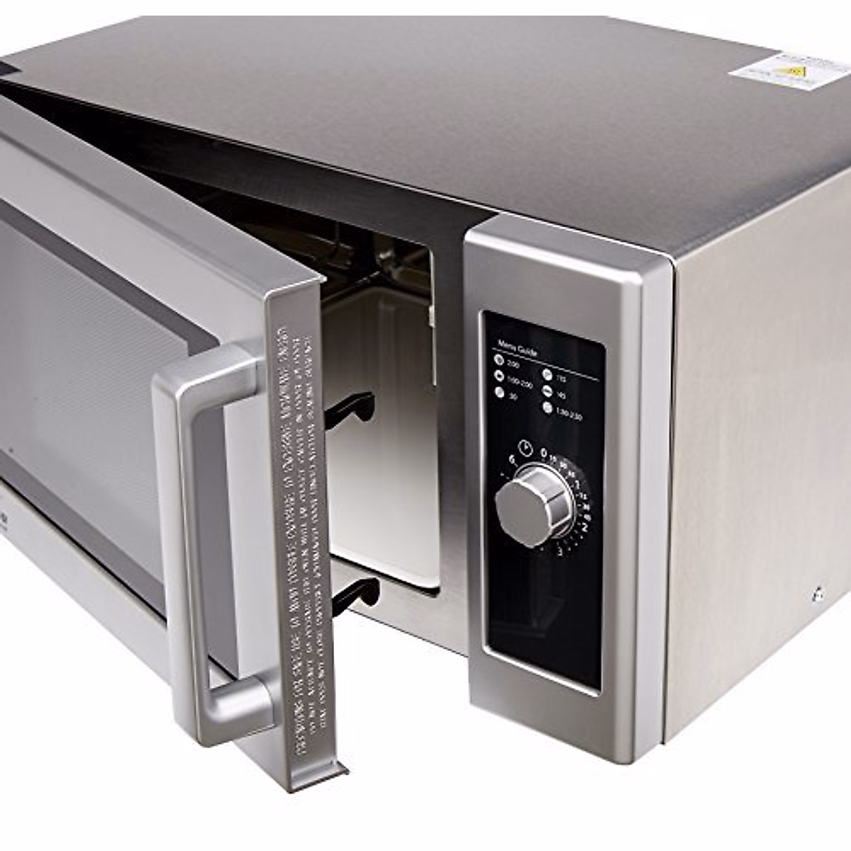 Amana RMS10DS Light-Duty Commercial Microwave Oven with Dial Timer, Stainless Steel, 120-Volts, 1000-Watts