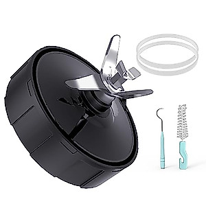 7 Fins Blender Blade Compatible with Ninja Blender Blade Replacement for Ninja Auto iQ BL682-30 BL642-30 BL450-30 BL482-30 BL687CO-30 ect.1 Pack