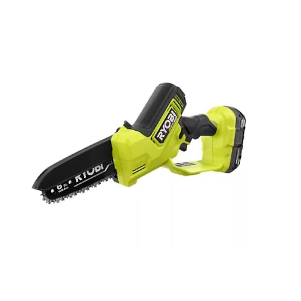 RYOBI ONE+ HP 18V Brushless 6 in. Compact Pruning Mini Chainsaw Kit with Battery and Charger (Bulk Packaged)