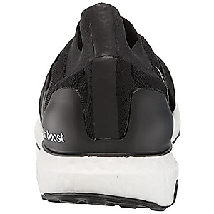 adidas Women's Ultraboost DNA Running Shoe, Black/Black/Acid Orange (Slip-on), 8.5