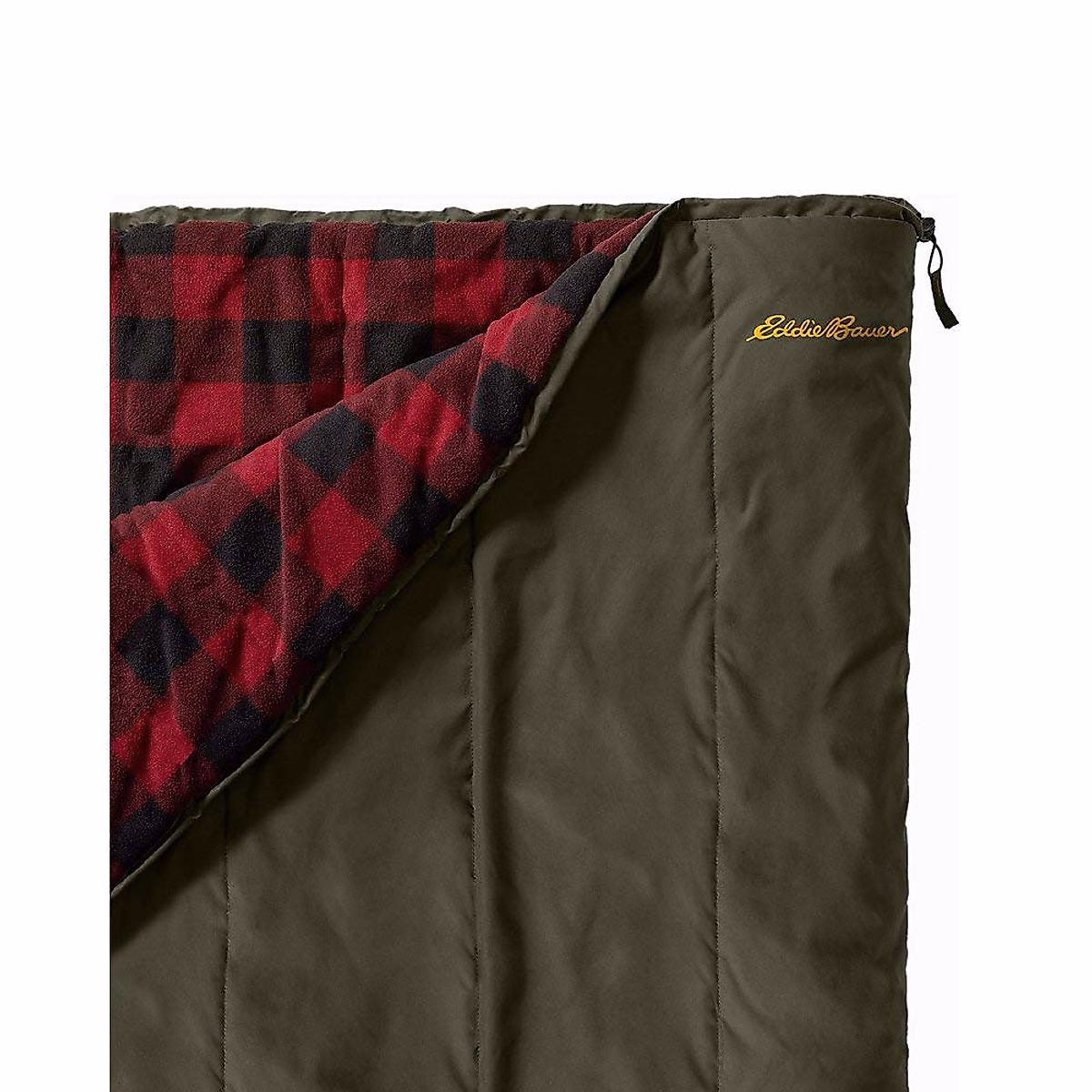 Eddie Bauer Woodsman 30º Sleeping Bag, Dark Olive ONE Size Regular