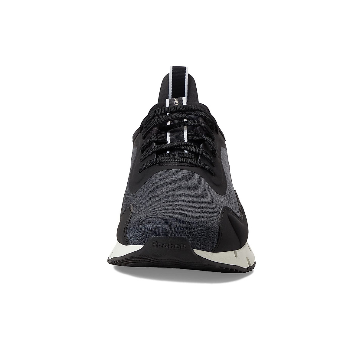 Reebok Women's Zig Dynamica Sneaker, Black/Chalk/Rose Gold, 10