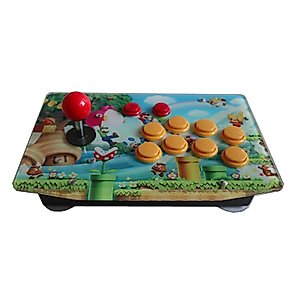 R A C- S400 J Two Players Retro Arcade Game Console Joystick Fight Stick Raspberry P I4 Model B4 G128 G18000 Games Plug Play
