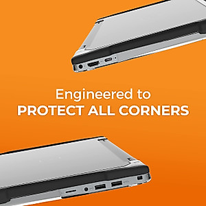 Gumdrop SlimTech Laptop Case Fits Dell Latitude 3330 13-inch (2-in-1) Designed for K-12 Students Teachers & Classrooms – Drop Tested Rugged Shockproof Bumpers for Reliable Device Protection – Black