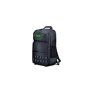 Razer Concourse Pro 18" Backpack: Tear Resistant Bottom - Front Utility Flap for Greater Accessibility - Scratch-Proof Interior - Padded Mesh Weave Straps - Fits Up to 18 inch Laptops - Black