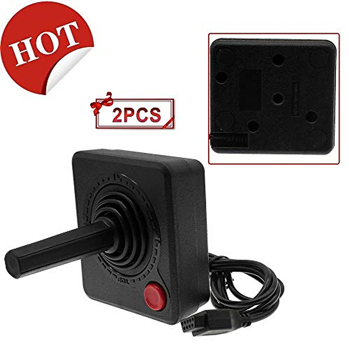 HonsCreat NEW for ATARI JOYSTICK CONTROLLERS Premium Joystick Controller Atari 2600
