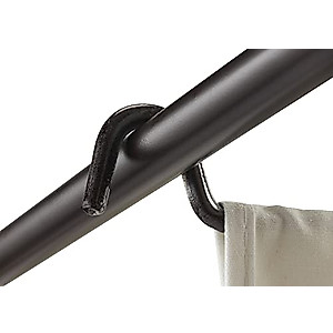 TRINITY 3-Bag Bamboo Laundry Cart, Laundry-Room Organization and Dirty Clothes Hamper with Wheels for Bedroom, Closet, Dorm Room and More, Bronze Poles