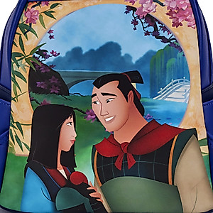 Loungefly Disney Mulan Castle Light Up Mini Backpack Mulan One Size