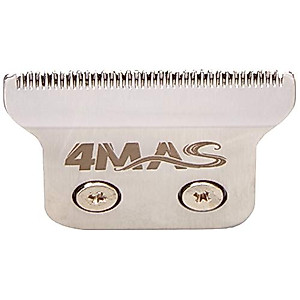 4MAS Precision Beard Trimmer (Pumas) Great for Barbers and Stylists (Black and Green)