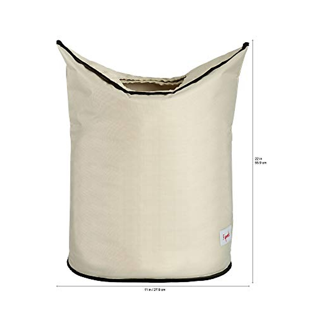 3 Sprouts Baby Laundry Basket for Nursery - Hamper with Handles/Lid, Large Storage Basket, Toy Bin, Room Decor - Kids Hamper, Baby Clothes Storage Organizer, Penguin