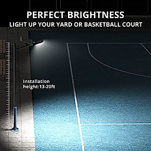 BNT 300W Solar Street Lights Outdoor, 30000LM LED Solar Flood Light, Dusk to Dawn Super Bright LED Solar Powered Street Light with Remote Control, for Yard, Parking Lot, Stadium