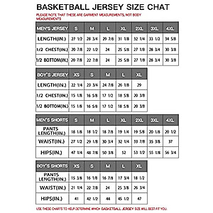 Custom Men Youth Basketball Jersey Shorts Uniform 90S Hip Hop Stitched or Printed Name Number Sportswear