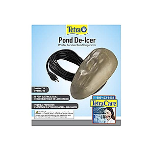 TetraPond De-Icer, Winter Survival Solution For Fish, UL Listed