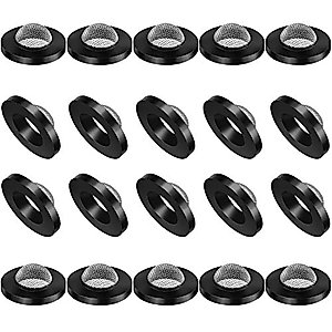 20 Pieces Stainless Steel Filter Hose Washers Inlet Hose Screen Washer Repair Kit for 5/8 inch Washing Machine and 3/4 inch Garden Hose Connector