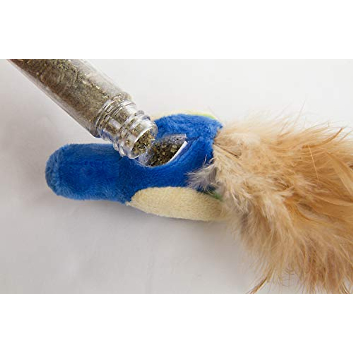 Petlinks Parrot Tweet Electronic Sound Cat Toy, Catnip Filled, Battery Powered - Randomly Selected Color, One Size