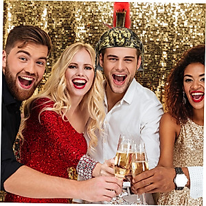 Hemobllo Samurai Hat Costumes for Men Mens Pirate Costume Roman Helmet Gladiator Helmet Plastic Aldult Golden Samurai Helmet Roman Soldier Costume