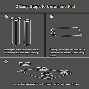 Seteol Home Office Chair Mat for Hardwood Floor, 30'' x 48'' Clear Floor Mat for Rolling Chairs, Floor Protector Thick Durable Chair Mat Chairmats (30" X 48" Rectangle)