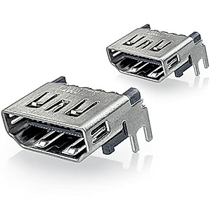 2PCS Replacement HDMI Port Display Socket Jack Connector for Sony PS5 Playstation 5