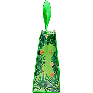 Loveinside Large Recycled Gifts Bags with Handles, Kids Reusable Birthday Party Gift Bag, Shopping Bag - 16" x 6" x 12", 1 Pcs - Animal