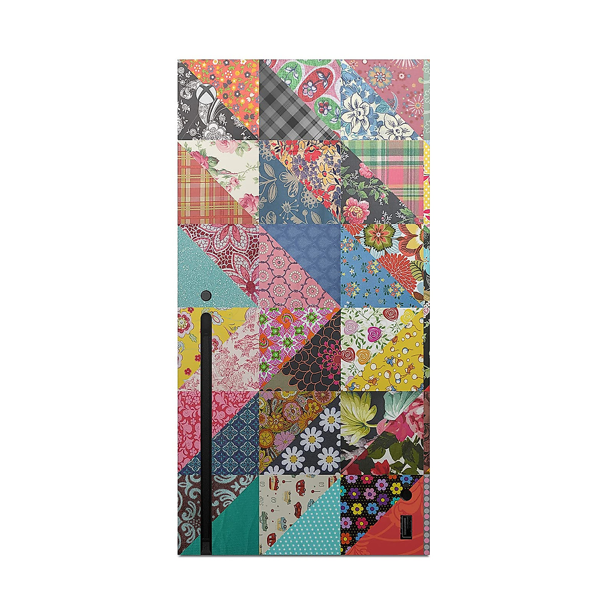 Head Case Designs Officially Licensed Rachel Caldwell Quilt Art Mix Vinyl Sticker Gaming Skin Decal Cover Compatible With Xbox Series X Console