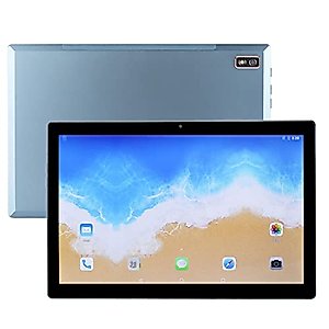 Tablet 10.1 inch 3200x1440 Resolution Android 12 Tablets, 8GB RAM and 128GB ROM Octa Core Smart Pad, Dual 13MP and 8MP Camera, 6800mAh Lithium Battery, Blue