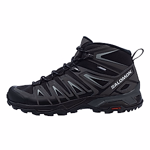 Salomon Men's X ULTRA PIONEER MID CLIMASALOMON™ WATERPROOF Hiking Boots for Men, Black / Magnet / Monument, 11
