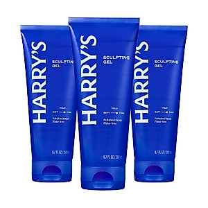 Harry's Hair Gel for Men, Hair Gel with Firm Hold & Polished Finish, 6.7 Fl Oz, 3 Pack