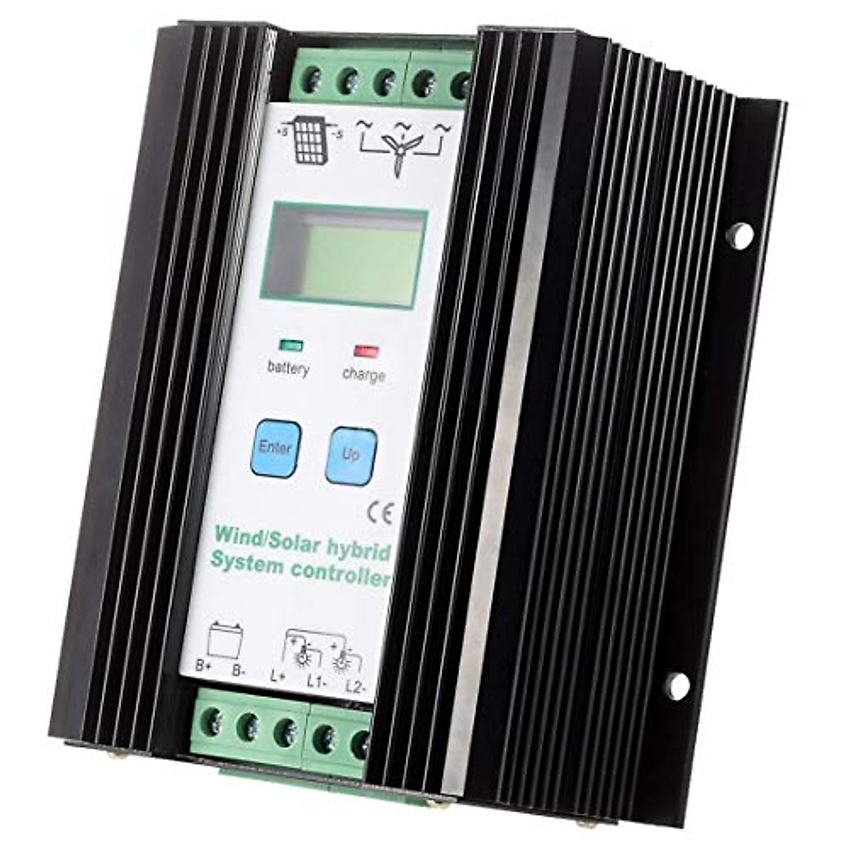 Gimax Wind&Solar Hybrid PWM Controller(600W Wind+400W Solar) 12V/24V Automatic-SCLL - (Size: -)
