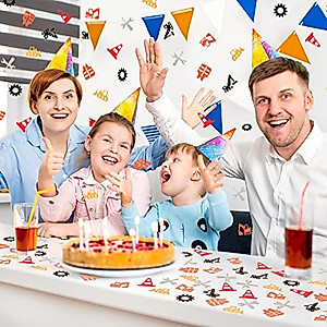 240 Pieces Construction Confetti Construction Party Supplies Construction Table Confetti Boy Birthday Party Favor Forklift Crane Excavator Gear Vest Roadblock Wrench Party Decorations for Baby Shower