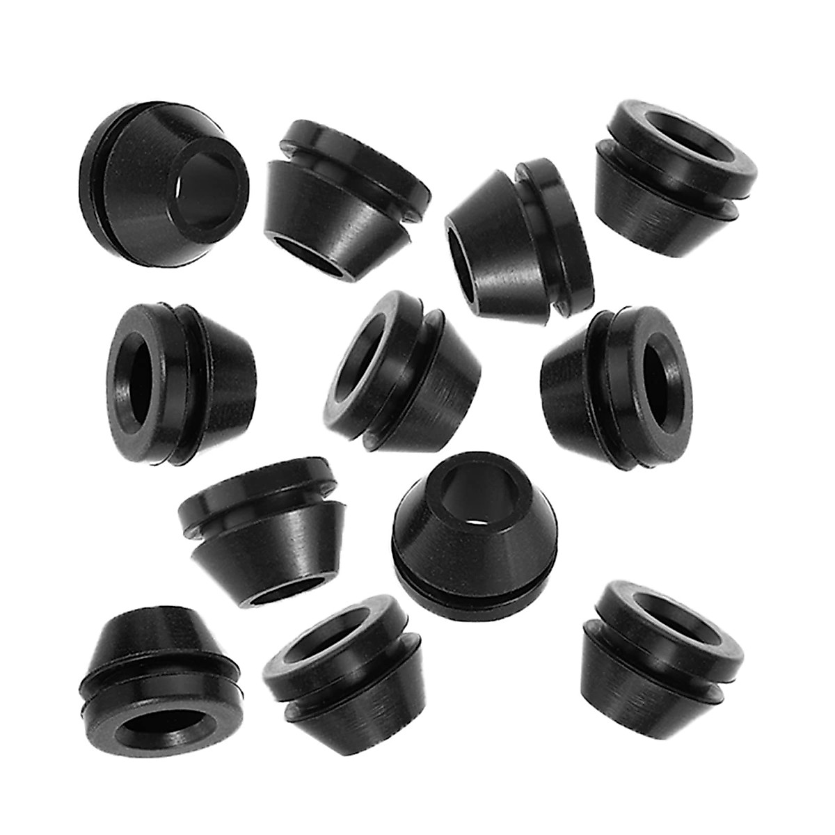 SMEV 50708 RV Cooktop Grate Grommets for Dometic Stove Top Parts Grate Rubber Grommets Replacemet RV Stove Parts top rubber bumpers Dometic Stove protector Range Grate Pads Rubber Feet 12 Pcs