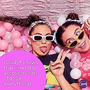 Goody Two-Sided Makeup Mirror with Stand - 1X and 3X Dual Sided Magnification - Lightweight & Portable Table Top Magnifying Vanity Mirror