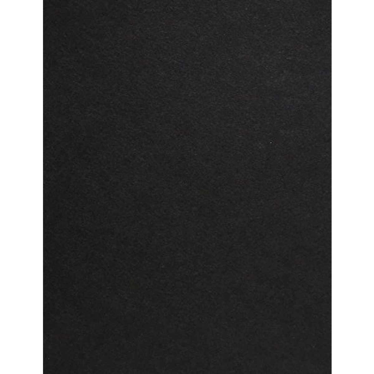 Black Licorice Cardstock Paper - 8.5 X 11 Inch 100 Lb. Heavyweight Cover -25 Sheets From Cardstock Warehouse