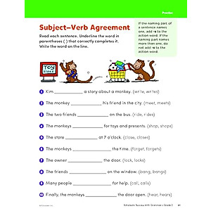 Scholastic Success with Grammar Grade 2 Workbook