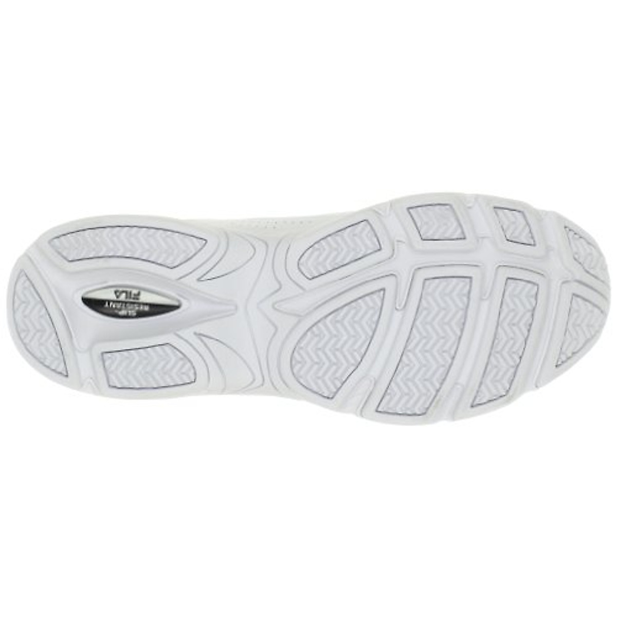 Fila Men's Memory Workshift-m Shoes, White/White/White, 10.5 M US