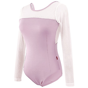 Daydance Light Purple Leotards for Women Ballet, Dance, Gymnastics