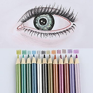 DIPAWS 54 Pack Drawing Set Sketching Kit, Pro Art Supplies with 2 Sketchbook, Include Colored, Graphite, Charcoal, Watercolor & Metallic Pencil, for Artists Adults Teens Beginner