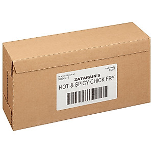 Zatarain's New Orleans Style Hot & Spicy Chicken Fry Mix, 9 Oz (Pack of 8)