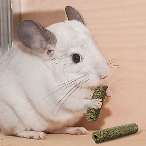 Niteangel 20pcs Natural Timothy Hay Sticks, Timothy Molar Rod for Rabbits, Chinchilla, Guinea Pigs and Other Small Animals.