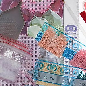 Leisure Arts Corgi Diamond Art KIT 8"